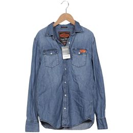 Superdry Hemd Herren Größe S Second Hand blau