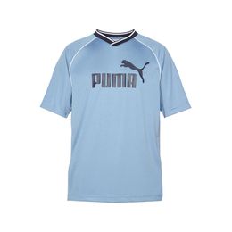 Puma Funktionsshirt 'ESS' Herren Gr&ouml;&szlig;e XXL rauchblau / schwarz / wei&szlig;
