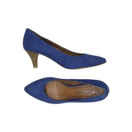 Tamaris Pumps Damen Gr&ouml;&szlig;e 37 Second Hand blau