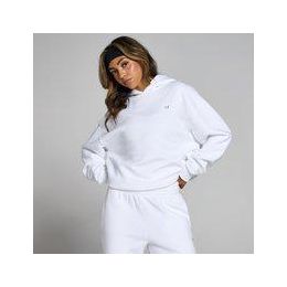 Myprotein MP Damen Basics Oversize-Kapuzenpulli &ndash; Wei&szlig; - XXL