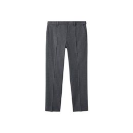 Mango Man Pleated Pants 'Brest' male Grey size 38