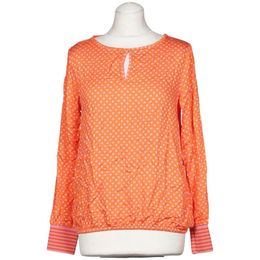 EMILY VAN DEN BERGH Bluse Damen Gr&ouml;&szlig;e M Second Hand orange