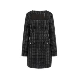 Guess Kleid Damen Gr&ouml;&szlig;e 36 schwarz / silber Winterkleid