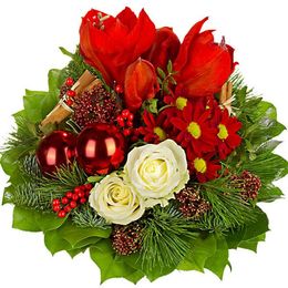 Blumenstrau&szlig; Weihnachtszeit