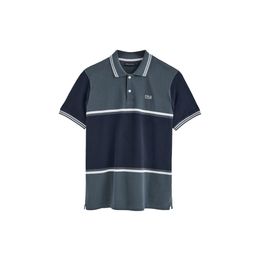 Polo Club Poloshirt 'Veil' Herren Größe XXXL blue denim / dunkelblau / weiß