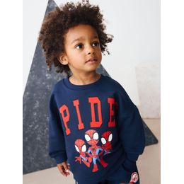 next Jogginganzug 'Spiderman' Jungen Gr&ouml;&szlig;e 86 blau / navy / rot