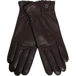 ORCIANI Handschuhe - Leather gloves - Gr. M - in Braun - f&uuml;r Damen