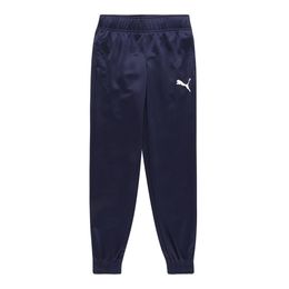 Puma Hose 'Active' Jungen Größe 152 navy / weiß