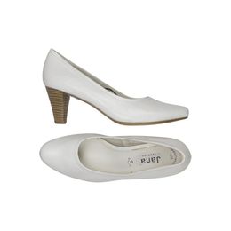 Jana Pumps Damen Gr&ouml;&szlig;e 37.5 Second Hand wei&szlig;