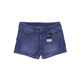 Pepe Jeans Shorts Damen Größe XXL Second Hand blau