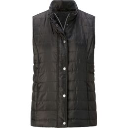 CR&Eacute;ATION L Damen Weste aus recyceltem Polyester graphit Gr&ouml;&szlig;e 54