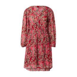 Hugo Kleid 'Kahula-1' Damen Gr&ouml;&szlig;e 44 cappuccino / pink / dunkelpink / schwarz Winterkleid