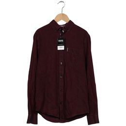 Ben Sherman Hemd Herren Gr&ouml;&szlig;e XS Second Hand bordeaux