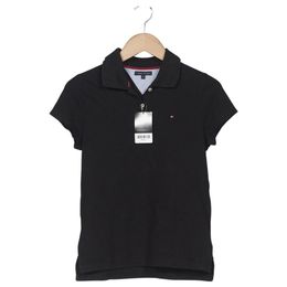 Tommy Hilfiger Poloshirt Damen Größe M Second Hand schwarz