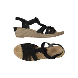 Rieker Sandalen Damen Gr&ouml;&szlig;e 42 Second Hand schwarz