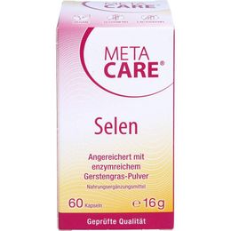 INSTITUT ALLERGOSAN Deutschland (privat) GmbH META-CARE Selen+ Kapseln 60 St