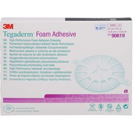 ACA M&uuml;ller Tegaderm Foam Adhesive 13,9 cm rund 90619 5 St