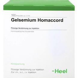 Heel Gelsemium Homaccord Ampullen 100 St
