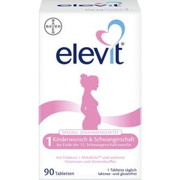 BAYER Elevit 1 Kinderwunsch & Schwangerschaft Tabletten 90 St