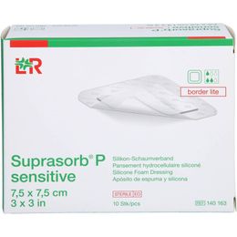 ACA M&uuml;ller Suprasorb P sensitive PU-Schaumv.bor.lite 7,5X7,5 10 St