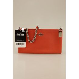 Coach Handtasche klein Leder Damen Gr&ouml;&szlig;e One Size Second Hand orange