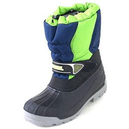 Meindl Boots 'Snowy' M&auml;dchen Gr&ouml;&szlig;e 35 nachtblau / neongr&uuml;n