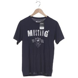 Mustang T-Shirt Herren Größe M Second Hand marine