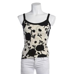 Blumarine Top / Seidentop Damen Größe XS Second Hand creme