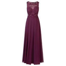 Apart Abendkleid Damen Größe 42 dunkellila Winterkleid
