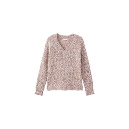 MANGO TEEN Pullover Damen Größe S ecru / hellgelb / magenta / rosé