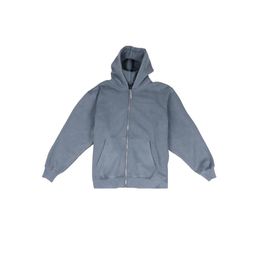 Dropsize Zip-Up Hoodie male Grey size XXL