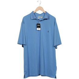 Polo Ralph Lauren Poloshirt Herren Größe XL Second Hand hellblau