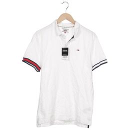 Tommy Jeans Poloshirt Herren Gr&ouml;&szlig;e M Second Hand wei&szlig;