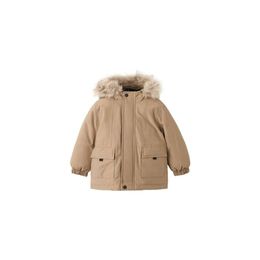 Mango Kids Between-Season Jacket boy Brown size 3-4 Jahre
