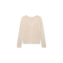 MANGO TEEN Pullover 'Burpic' Damen Größe S weißmeliert