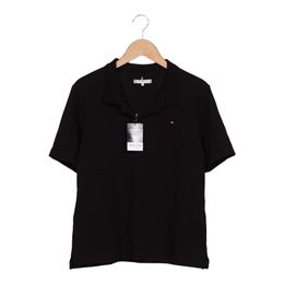 Tommy Hilfiger Poloshirt Damen Größe XL Second Hand schwarz