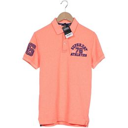 Superdry Poloshirt Herren Größe M Second Hand orange