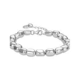 Luxenter Armband 'Caspil' Damen Gr&ouml;&szlig;e 15 cm silber
