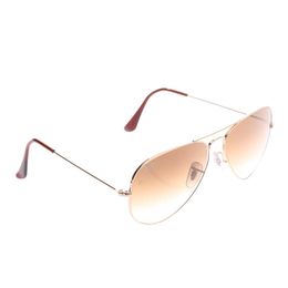 Ray-Ban Sonnenbrille Damen Gr&ouml;&szlig;e One Size Second Hand gold