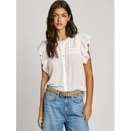 Pepe Jeans Bluse 'Diallo' Damen Gr&ouml;&szlig;e XL wei&szlig;