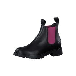 Tamaris Chelsea Boots Damen Größe 42 pink / schwarz Winterschuhe