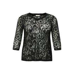 Kaffe CURVE Bluse 'Luca' Damen Größe M schwarz