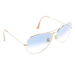 Ray-Ban Sonnenbrille Damen Gr&ouml;&szlig;e One Size Second Hand gold