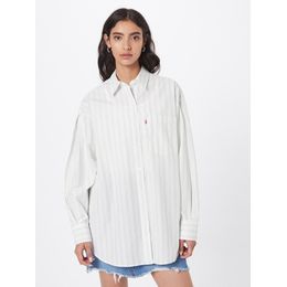 Levi's LEVI'S Bluse 'Silvie Big swr Shirt' Damen Größe M oliv / pastelllila / weiß