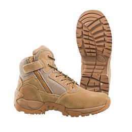 Stiefel Ranger Sidezipper Mid coyote, Gr&ouml;&szlig;e 43