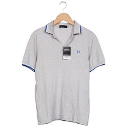 Fred Perry Poloshirt Herren Gr&ouml;&szlig;e S Second Hand grau