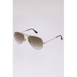 Ray-Ban Sonnenbrille Damen Gr&ouml;&szlig;e One Size Second Hand beige