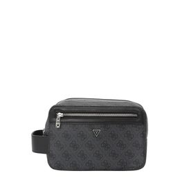 Guess Kulturtasche 'LOSANNA BEAUTY CASE DOUBLE COM' Herren Größe One Size dunkelgrau / schwarz