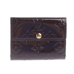 Louis Vuitton Geldbörse / Etui Damen Größe One Size Second Hand bordeaux
