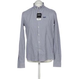 Superdry Hemd Herren Größe L Second Hand blau